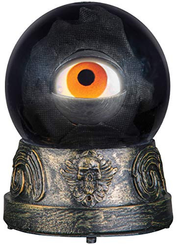 Animated Crystal Ball with Floating Eyeball Motion Activated Creepy ...