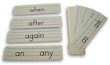 Teaching Tree Sight Words Practice Word Strips 30 Count First Grade ...