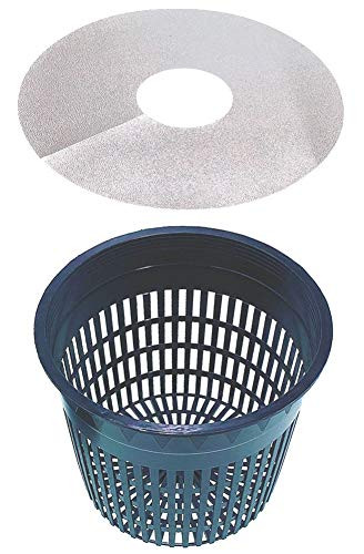 Net Cup 6 Inch Raised Center Bottom Mesh Sided with Free Reflective ...