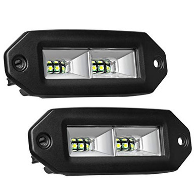 EBESTauto Flush Mount LED Pods 40W LED Work Light Flush LED Light Bar ...