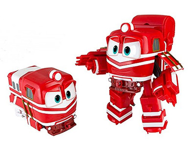Animation Characters ALF Toy Kids Child Korean Animation Robot Train Transformer Train Robot ...