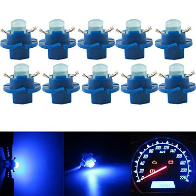 QasimLED 12V DC COB B8 4D Dashboard Light Bulb Warning Indicator ...