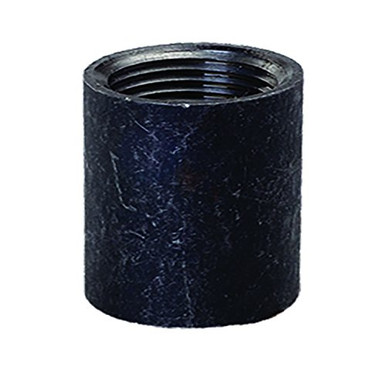 SUPPLY GIANT NCID003I 1 8 Black Merchant Steel Half Coupling with ...
