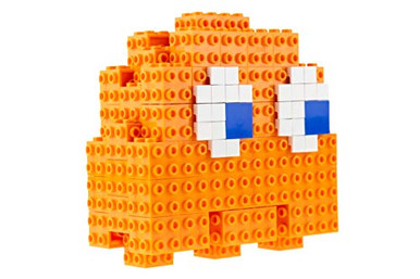 Strictly Briks Pac Man 3D Clyde Brik Model Set 115 Pieces Officially ...