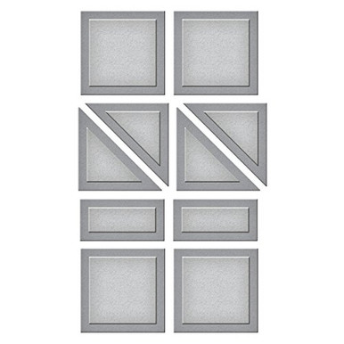 Spellbinders Die D Lites Half Square Triangle Etched Wafer Thin Dies ...