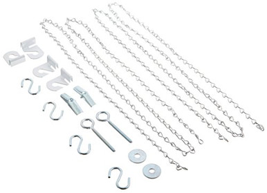 Displays2go Ceiling Hanger Kit for Signage and Banners 60 Chains for ...