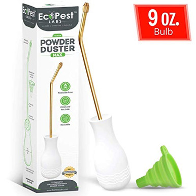Diatomaceous Earth Powder Duster Extra Large Bulb Duster Sprayer and ...