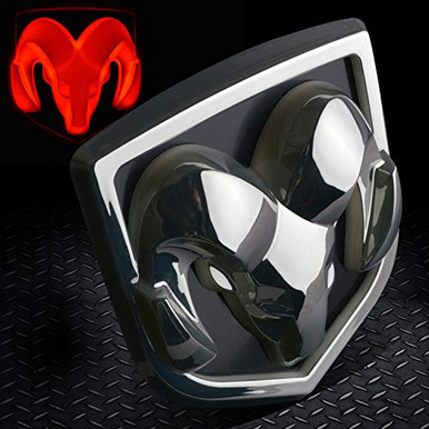Bosswell Licensed Lighted LED Dodge Ram Emblems Decals for 2009~2014 ...