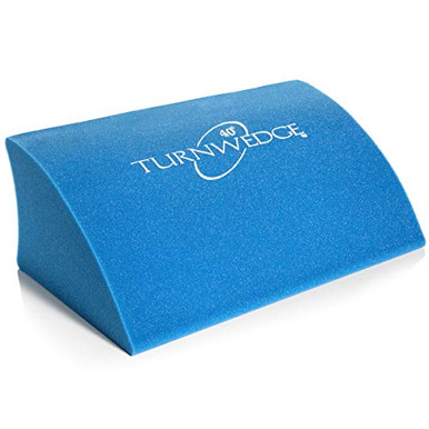 TurnWedge Slim 200LB Bed Sore Sleep Wedge Pillow Patented Contoured Air ...