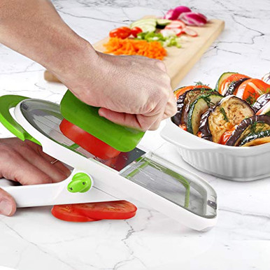 Urban Trend Mistral Mandoline Slicer and Julienne Cuts Fruits and ...
