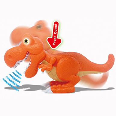 Junior Megasaur Bend and Bite T Rex Preschool Dinosaur Toy with ...