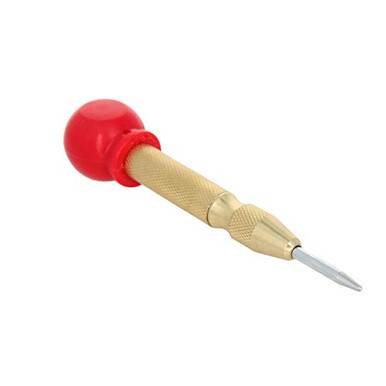 Utoolmart Single Gold Punch Automatic Center Punch Brass Spring Loaded ...