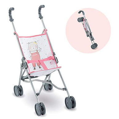 Corolle Umbrella Baby Doll Stroller for Mon Grand Poupon 14 and 17 ...