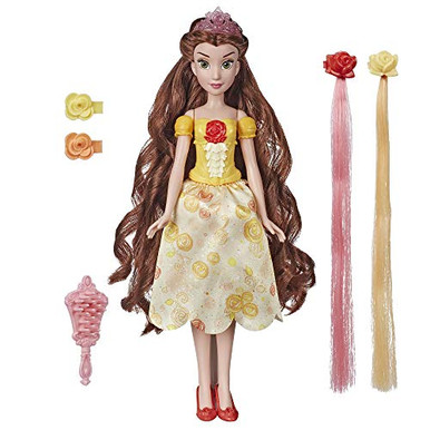 Disney Princess Hair Style Creations Belle Fashion Doll Hair Styling ...