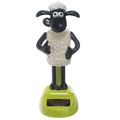Puckator Shaun The Sheep Solar Powered Pal Height 13cm Width 5cm Depth ...