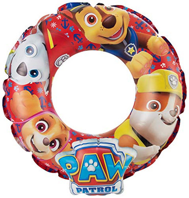 Paw patrol Nickelodeon Outdoor Inflatable Swim Ring Pool Floats Water ...