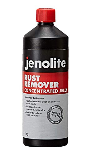 Jenolite Original Rust Remover Naval Jelly Rust Treatment Removes Rust Back To Bare Metal 34 Oz