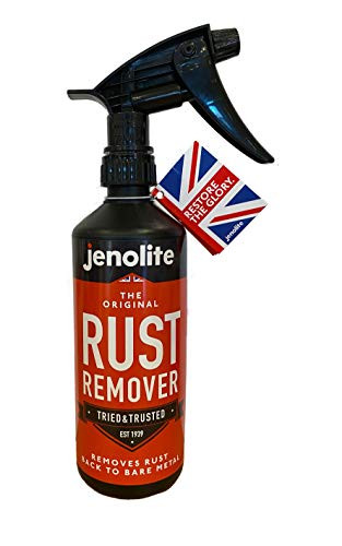 JENOLITE Original Rust Remover Liquid Trigger Spray Removes Rust Back ...