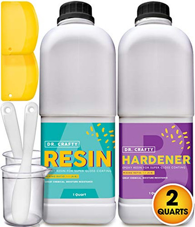 Clear Epoxy Resin Crystal Clear Art Resin Epoxy Clear 2 Part Epoxy ...