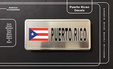 Puerto Rico Flags for Cars Accessory Puerto Rican Flag Stickers Decal ...