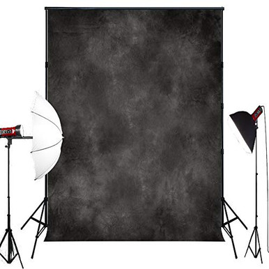 MUZI Photography Backdrops Dark Gray Muslin Background Graduation ...