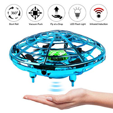 KETEP Hand Operated Drone for Kids Adults Flying Toys Mini Drones Hands ...