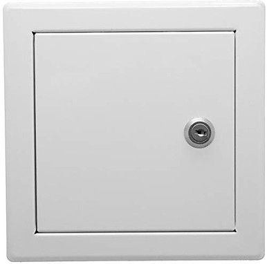 REPA MARKET Access Panel Door White Plastic Opening Flap Cover Plate ...