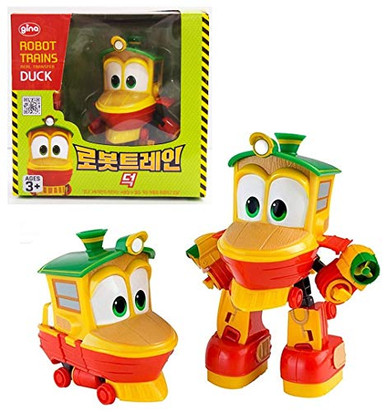 Robot Train Real Transfer RT Duck Korean Animation Transforming Figure ...