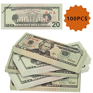 Security Prop Money $2000 Props for Movies 100pcs Realistic 2 Sided ...