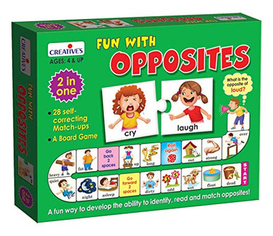 Creative s Fun with Opposites 0274 25 self Correcting Match ups and a ...
