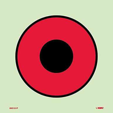 National Marker Corp. IMO101P IMO, Symbol, Push Button/Switch For Fire ...