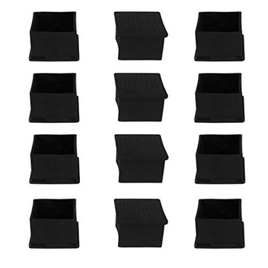 uxcell PVC Table Leg Cap End Tip Feet Cover Furniture Glide Floor ...