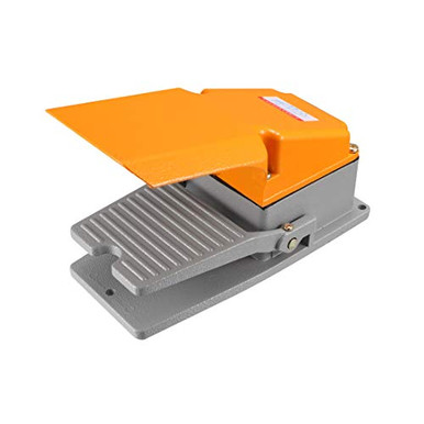 uxcell Industrial Electric Foot Pedal Switch Momentary Antislip SPDT NO ...