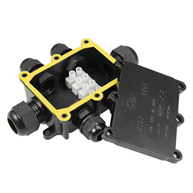 uxcell Waterproof Outdoor Electrical 6 Way PG9 Cable Gland Electrical ...