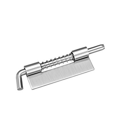 uxcell Spring Latch, 3.7 Inch Right-Handed Stainless Steel Barrel Bolt ...