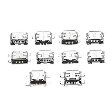 uxcell PCB USB Female Plug Connector Type A Short Body Female PBC ...