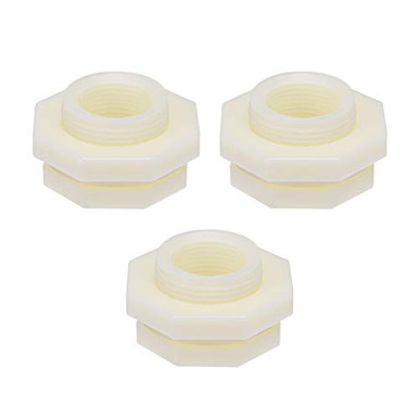 uxcell ABS Bulkhead Tank Fitting Adapter for Rain Bucket Aquariums ...