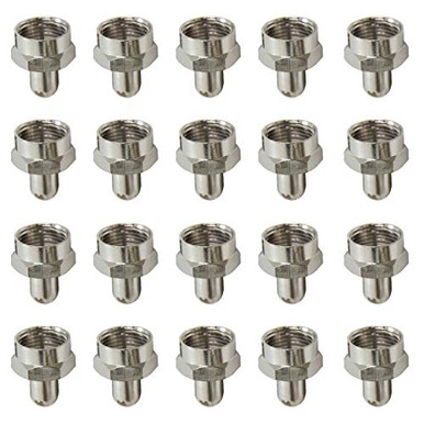 Ancable 20 Pack F Type Terminator Caps with 75 Ohm Resistor for TV ...