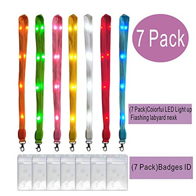 LED Lanyard Cruise Lanyard Three Different Lighting Modes Blinking on ...