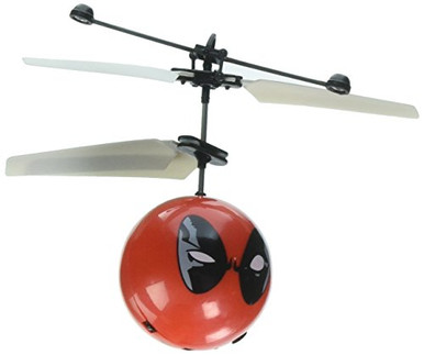 Marvel X-Men Deadpool IR UFO Ball Helicopter - Warehousesoverstock