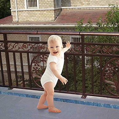 Child Proofing Banister Guard Net Durable Baby Proofing Stairs Rail ...