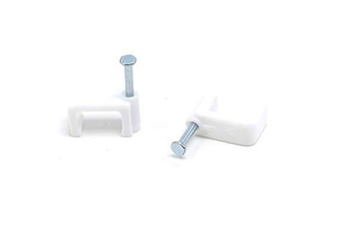THE CIMPLE CO Dual Twin or Siamese Coaxial Cable Clips Cat6 Electrical ...