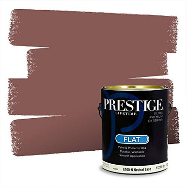Prestige Paints E100 N MQ1 20 Exterior Paint and Primer in One 1 Gallon ...