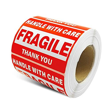 BESTEASY Fragile Stickers Do Not Drop Labels Handle with Care Shipping ...