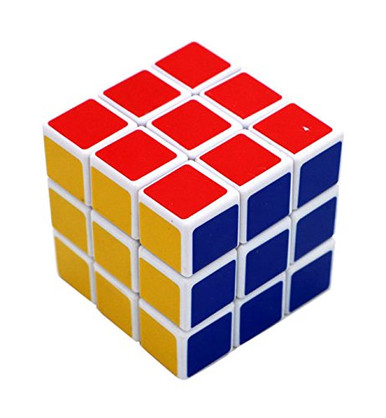 Magic Cube - set of 4 puzzle twists; easy rotating and smooth play ...