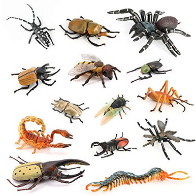 Volnau Insect Toys Figurines 14PCS Bug Toys Figure Pack for Kids ...