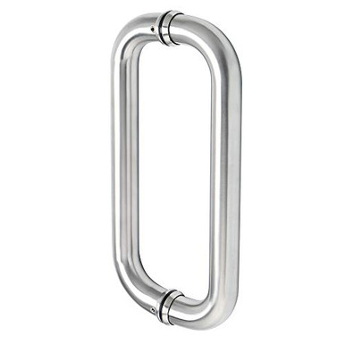 Alise 10 Inch Double Shower Glass Door Handle Pull Set With Washers ...