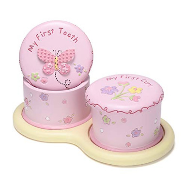 Mogoko Cute Child Tooth Box Baby First Tooth and Curl Keepsake Boxes ...