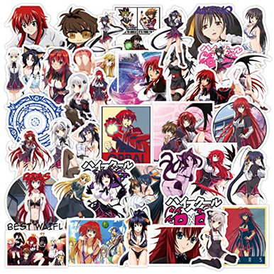 50pcs High School DxD Anime Stickers for Laptop Water Bottle Luggage ...
