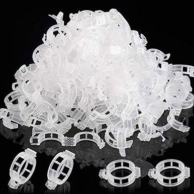MEABEN 200 Pieces Garden Plant Stem Support Clips Gripper Vine Clips ...